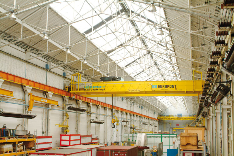 Dubbelligger bovenloopkraan | Europont NL