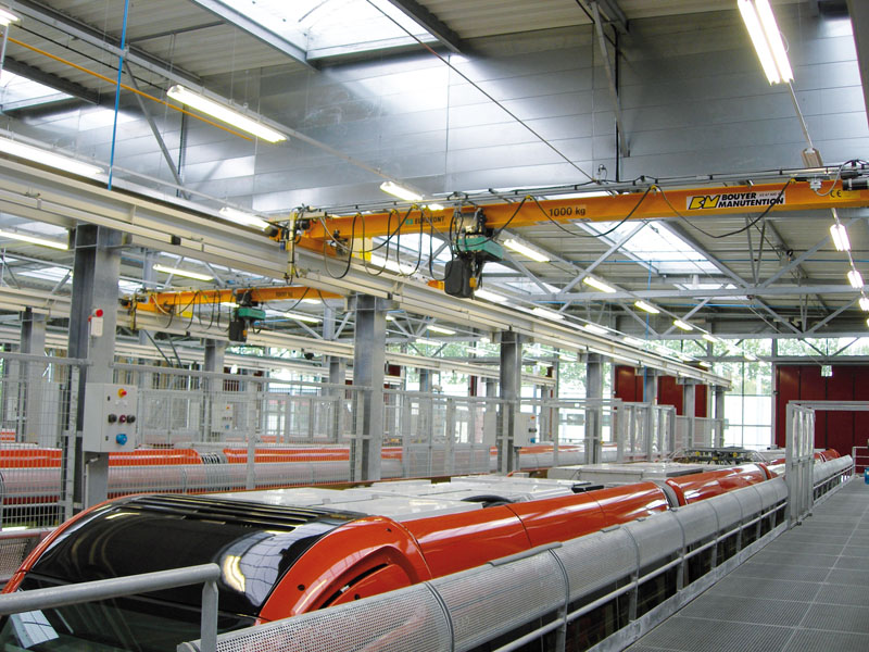 Enkelligger bovenloop kraan | Europont NL